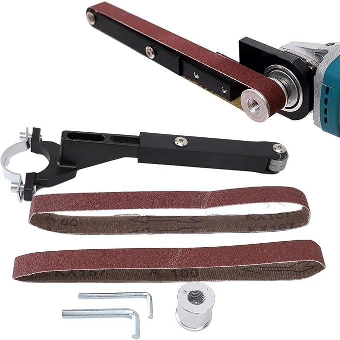 Electric Belt Grinder Belt Sander Attachment, Compact Angle Grinder ...