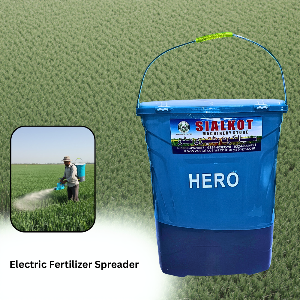 Backpack-Style Remote Electric Fertilizer Spreader | Hero Series ...